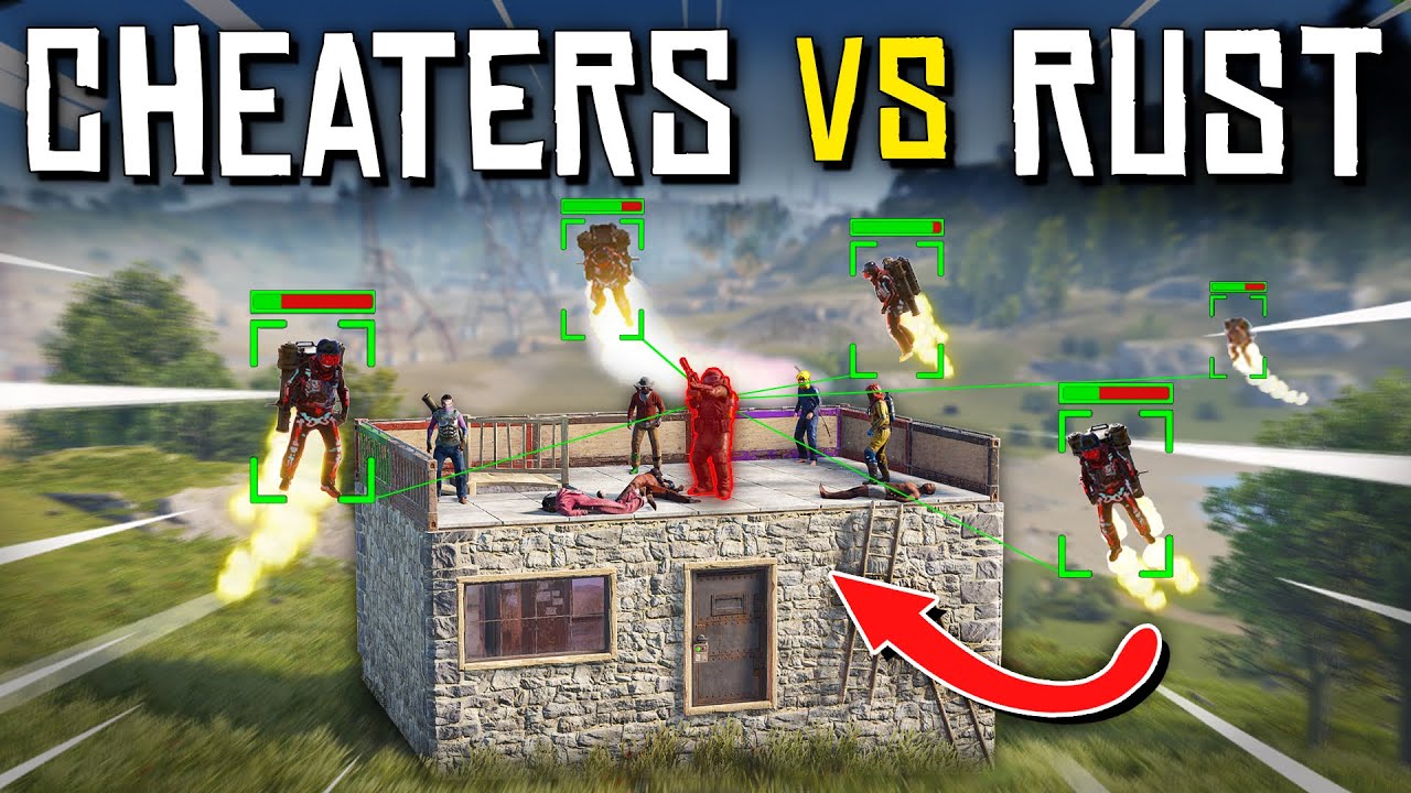 Can 100 PLAYERS Defeat a Team of CHEATERS in RUST? - YouTube