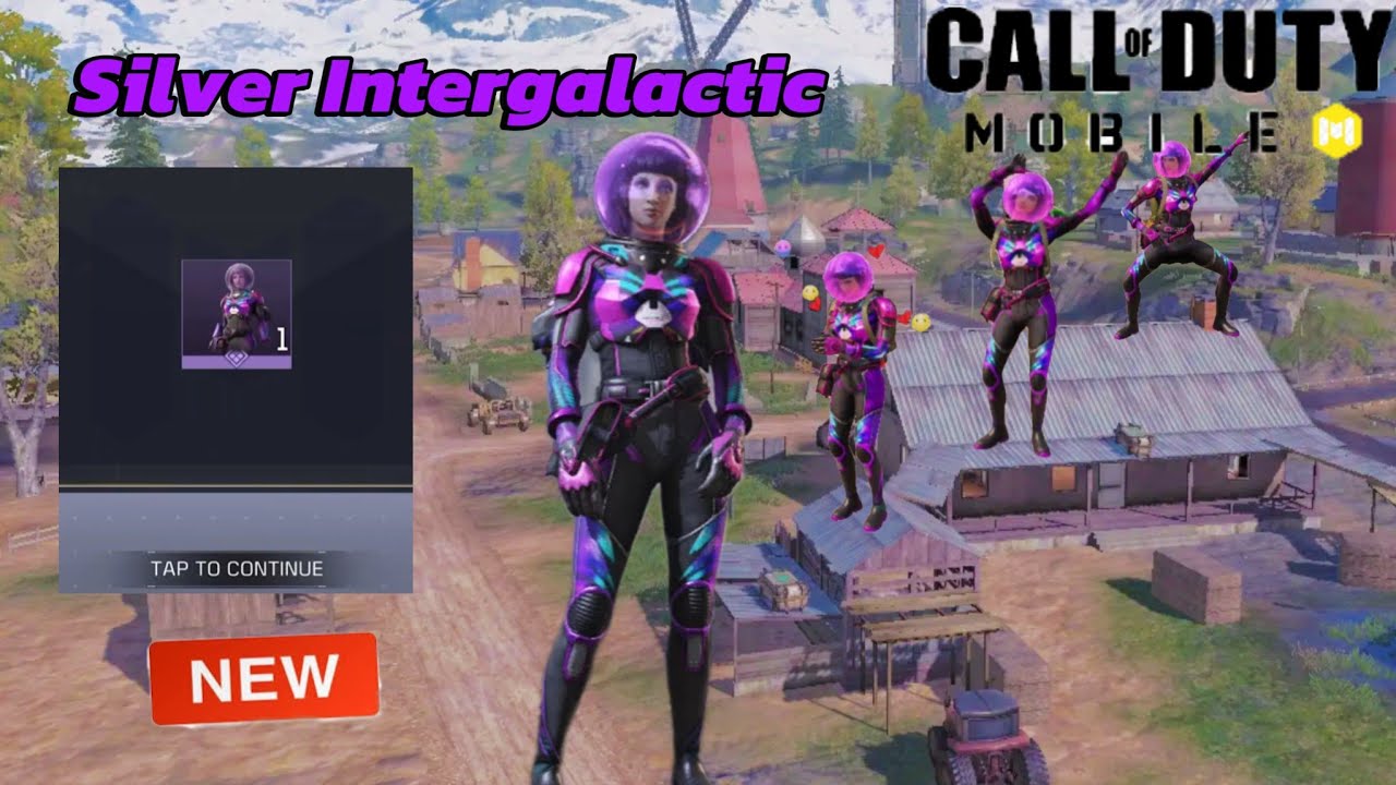 *New* Character (Silver Intergalactic) Rank Rewards - Cod Mobile # ...