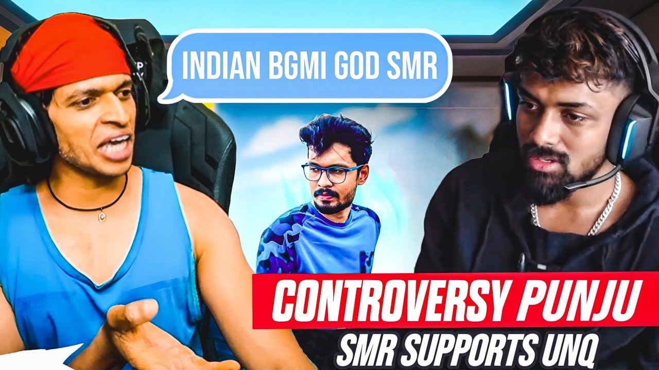 SMR SUPPORTS PUNJU | Telugu guy YT vs UNQ GAMER Controversy 😡 - YouTube