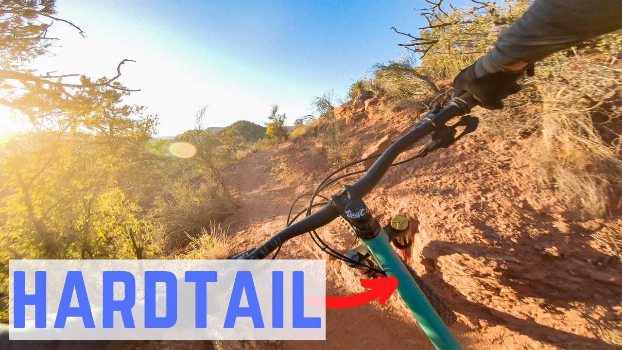 First Sedona ride- and it's on a hardtail! - YouTube