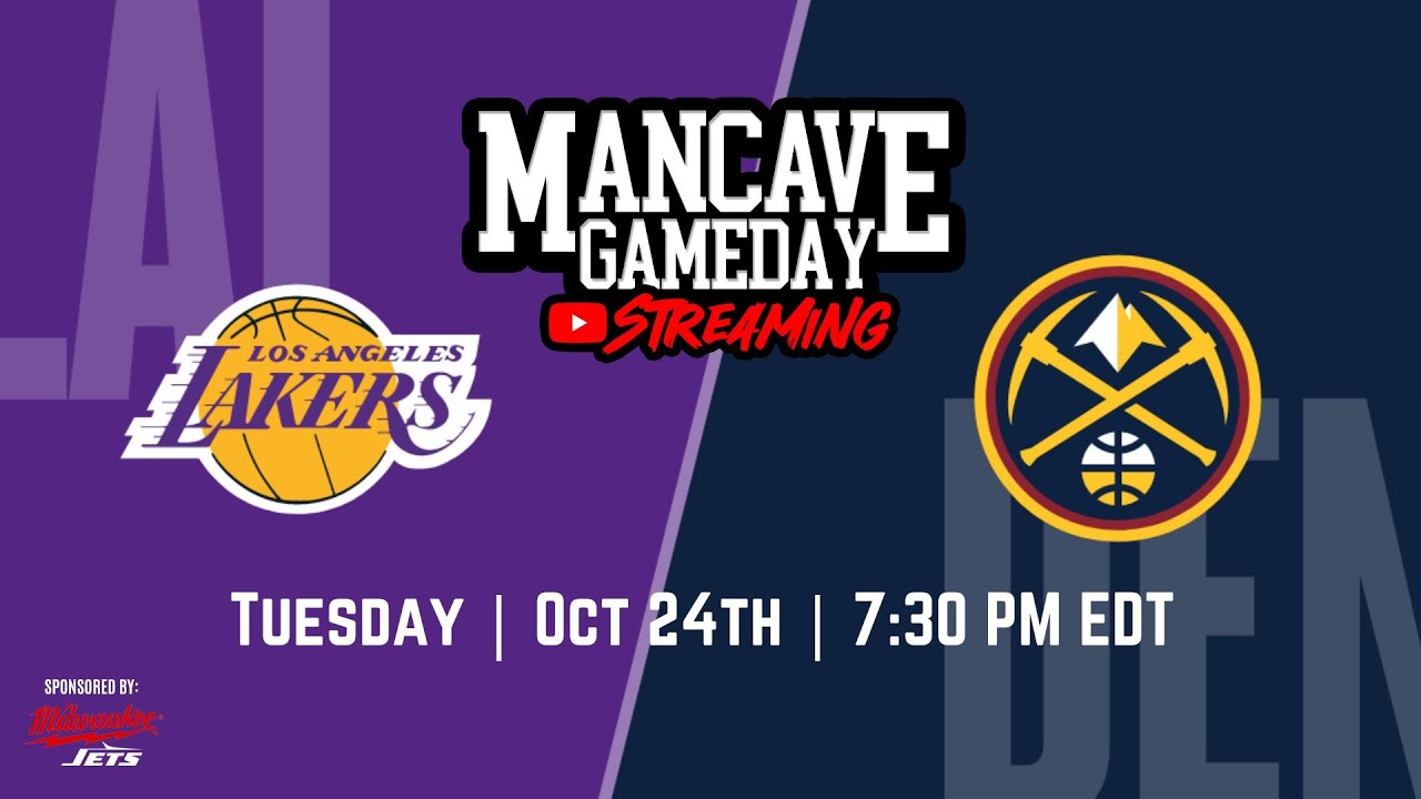 LAKERS vs. NUGGETS NBA Opening Night Game 2023-2024 Season - YouTube