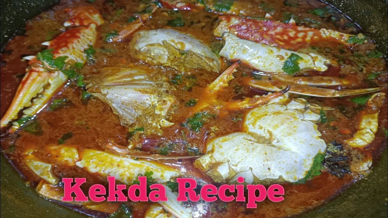kekda Recipe | केकड़ा बनाने का तरीका | Crab Recipe - YouTube