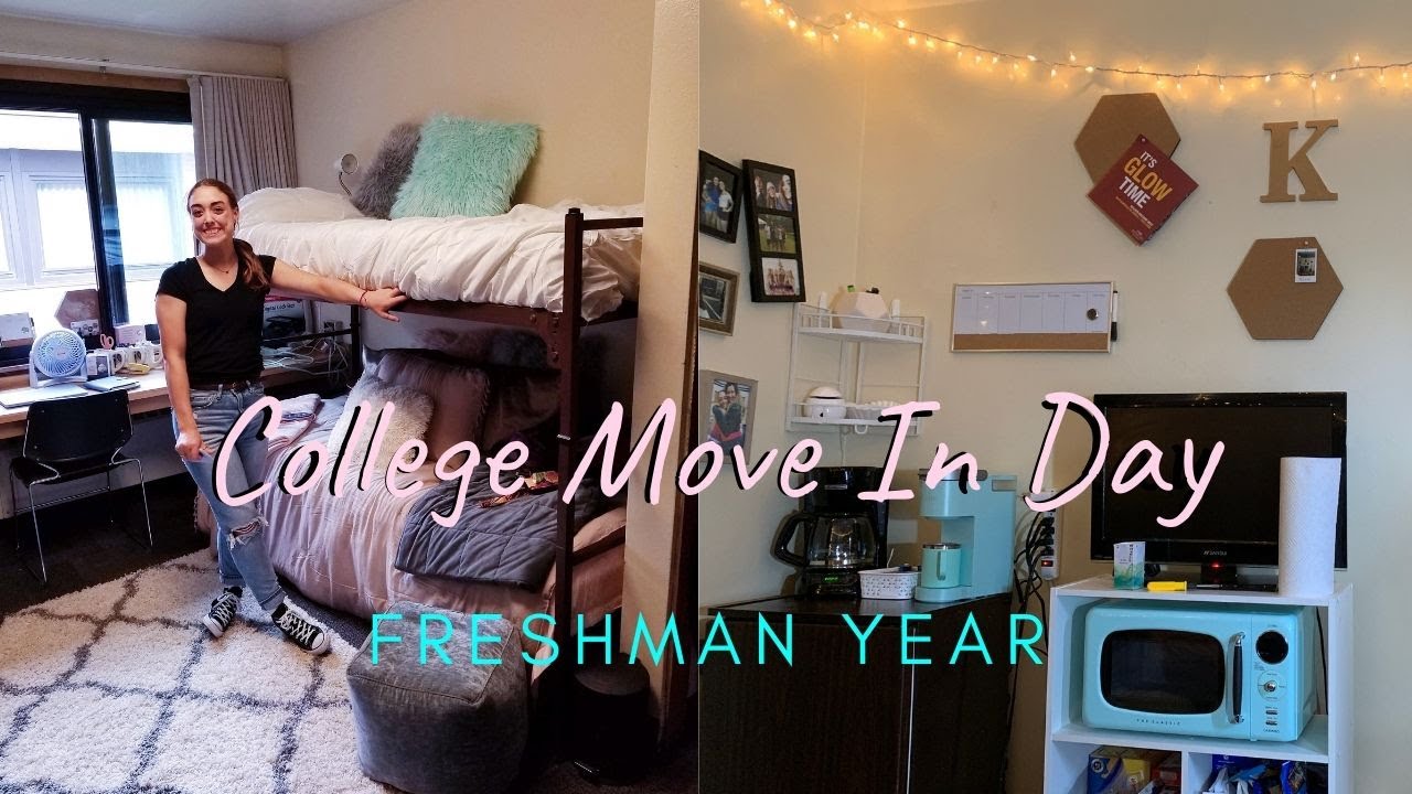 College Move In Vlog | FRESHMAN YEAR - YouTube