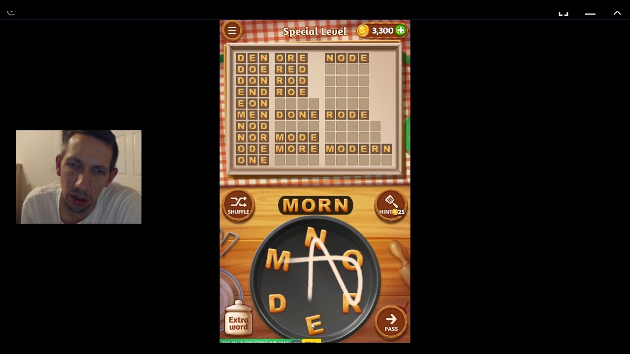 Word Cookies, Commis Chef, Mocha special level - YouTube