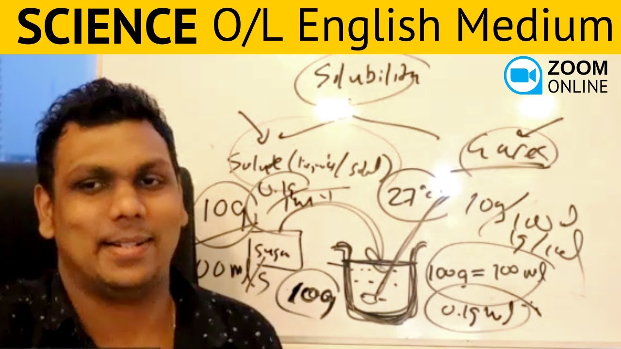 O/L English Medium | "Matter - Chemistry " Full Lesson Video - YouTube