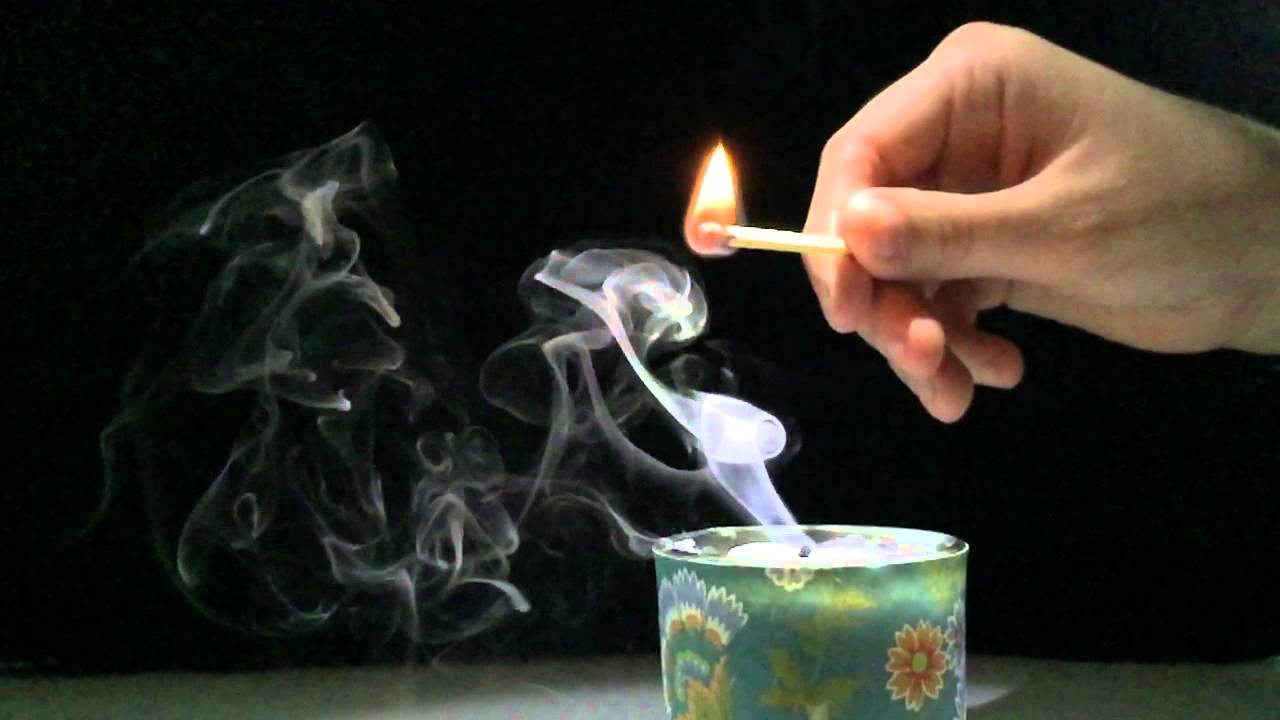 Candle in Slow Motion - YouTube