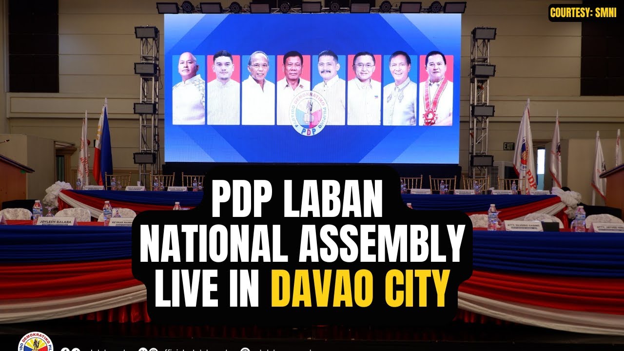 PDP Laban National Assembly 2024 Live in Buhangin, Davao City - YouTube