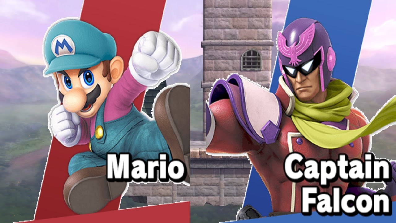 Mario vs. Captain Falcon (Super Smash Bros. Ultimate) - YouTube