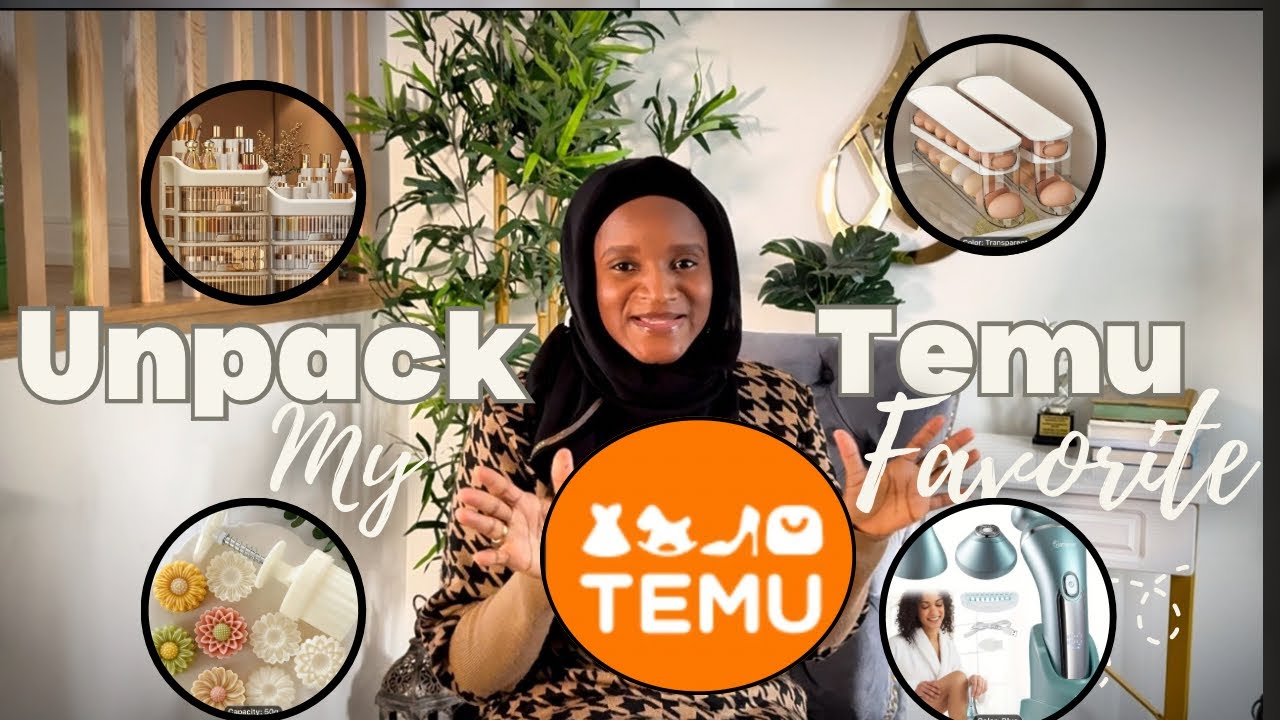 Favorite Temu finds Unpacking / Unboxing || How to save on Black Friday ...
