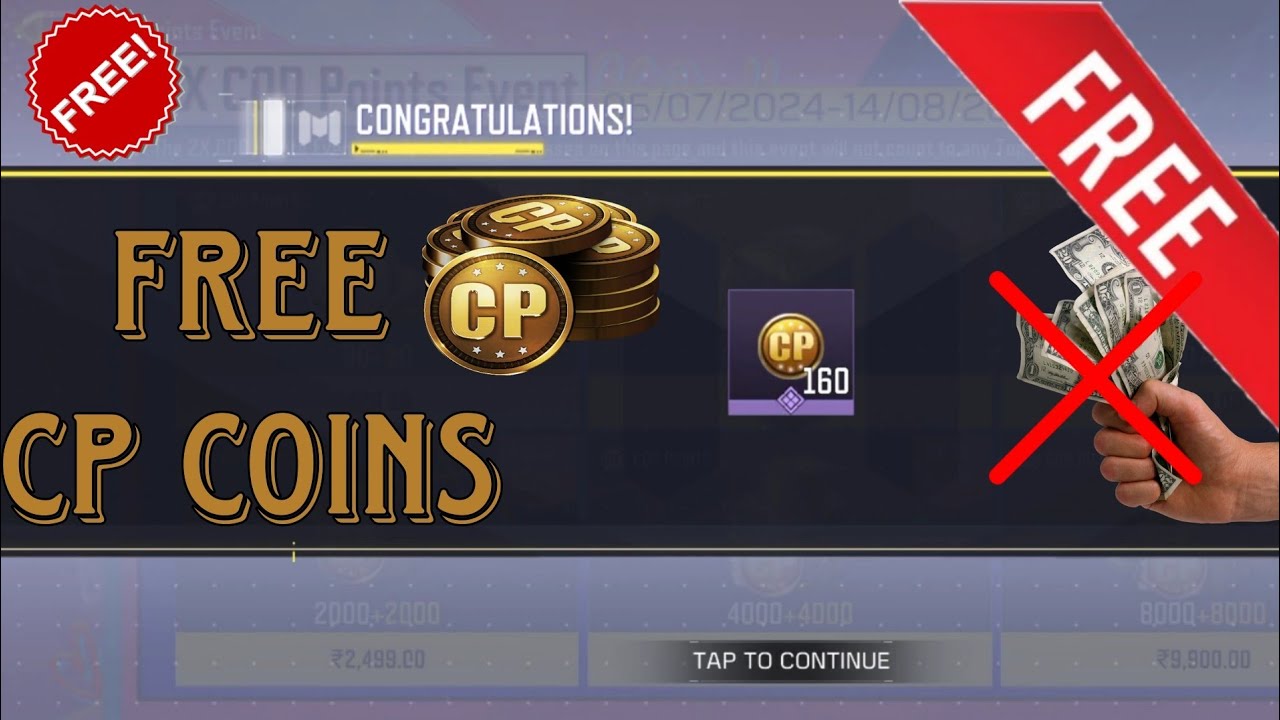 LEGIT Way to Get Free CP Coins in CODM! 💯| Call of Duty: Mobile - YouTube