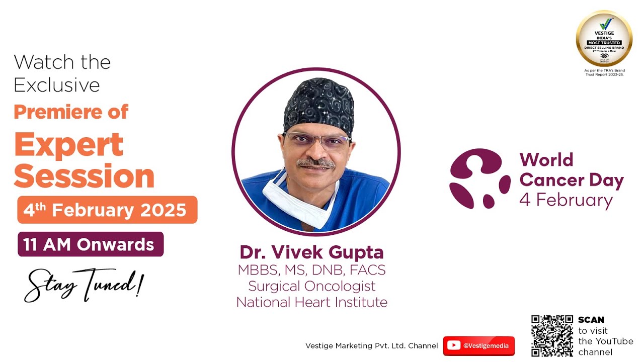 Interactive session with Dr.Vivek Gupta, Surgical Oncology (NHI) on the ...