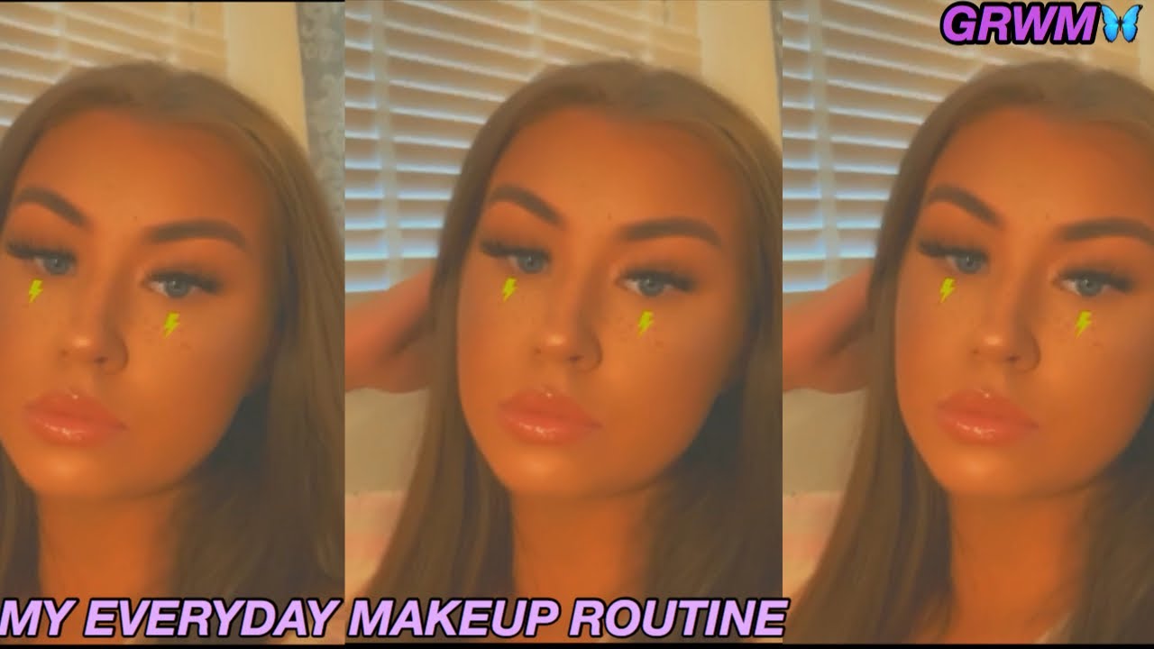 GET READY WITH ME - GRWM (my everyday makeup routine) - YouTube