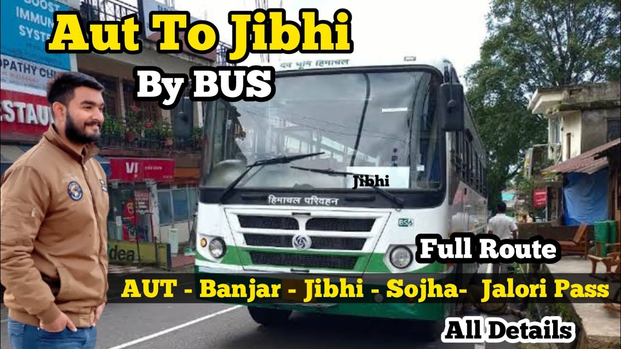 Aut to Jibhi By Bus all Details | Jibhi Road Condition | Delhi to Jibhi ...