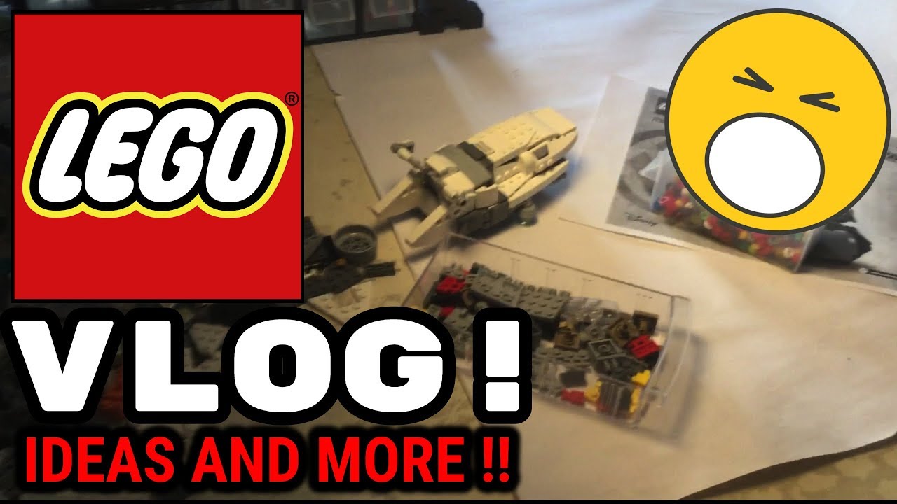 Ideas project, live stream, building sets... - Lego Vlog!! - YouTube
