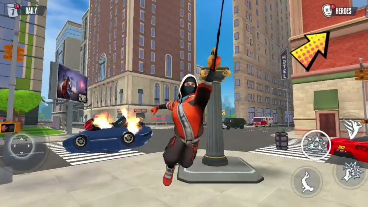 Swinging Through the City! | Spider-Man 3 Mobile Game Gameplay - YouTube