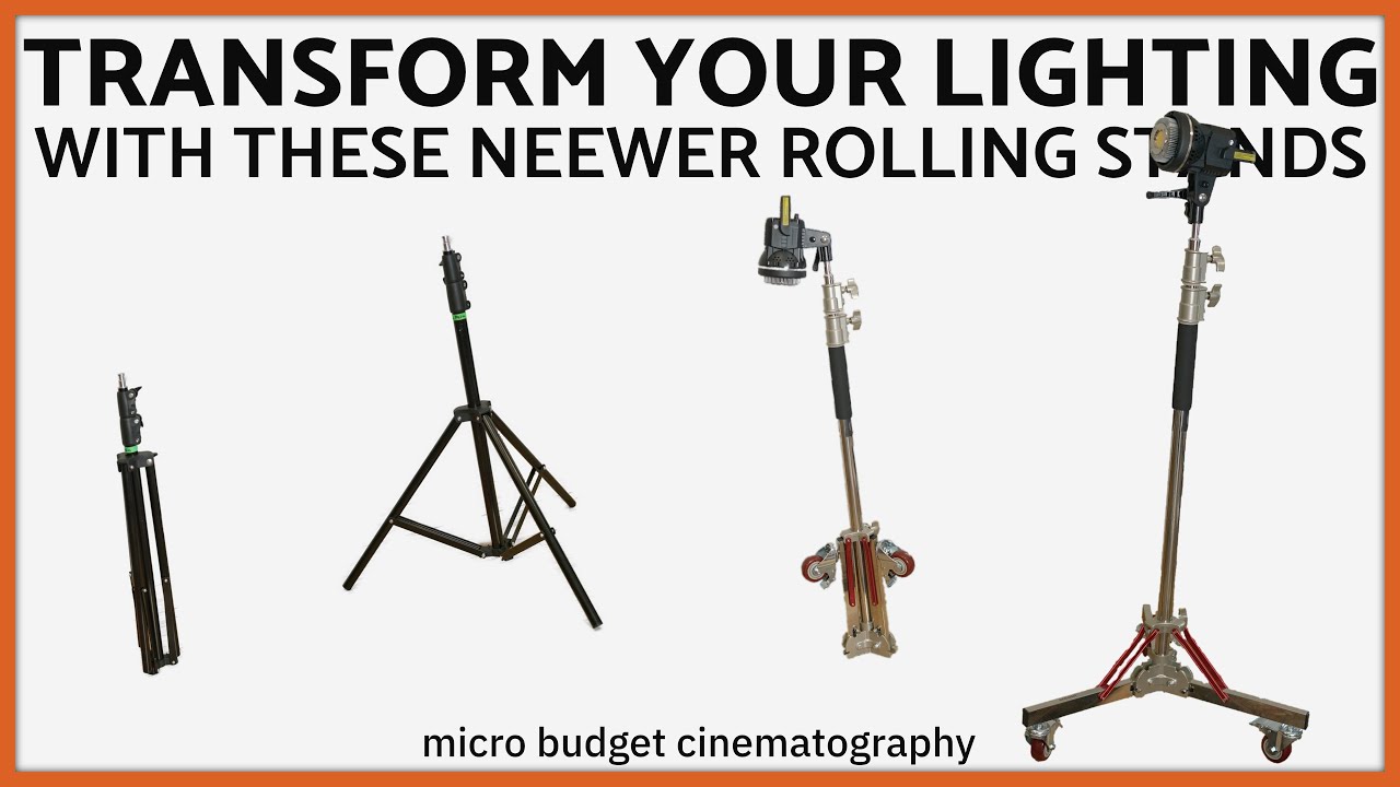 Neewer Heavy Duty Rolling Light Stand Overview - Rolling Stands Are ...