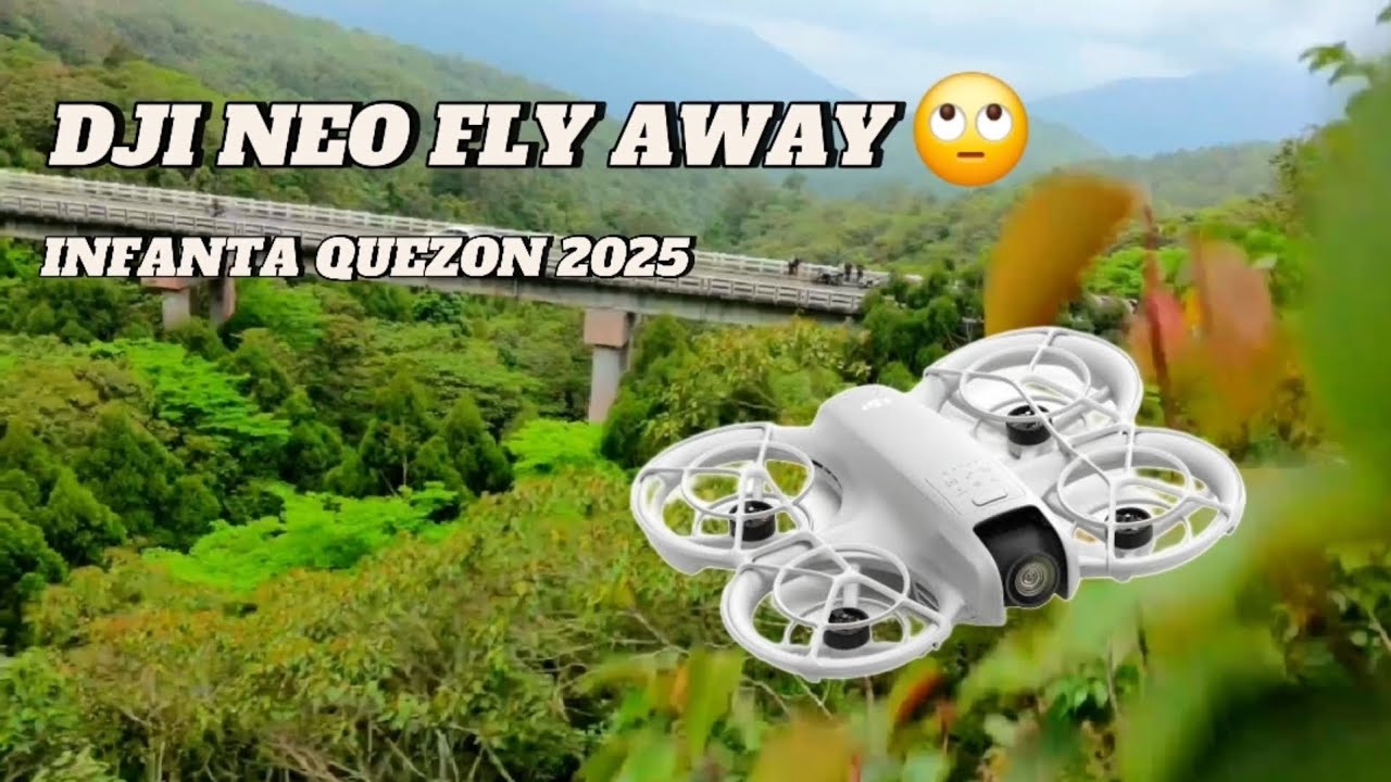DJI NEO FLY AWAY - PINLAC BRIDGE 2025 - YouTube