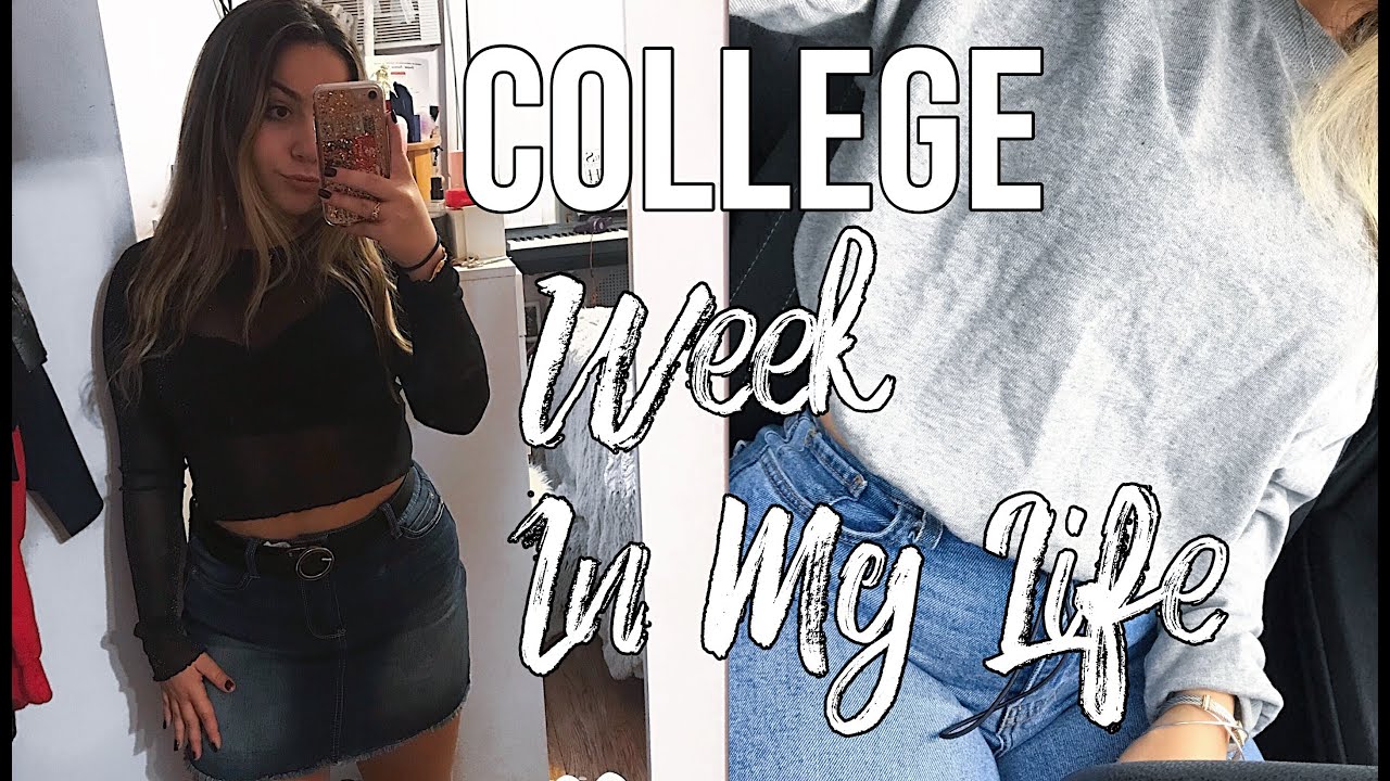 COLLEGE WEEK IN MY LIFE | full week of classes, sororities + outfits ...