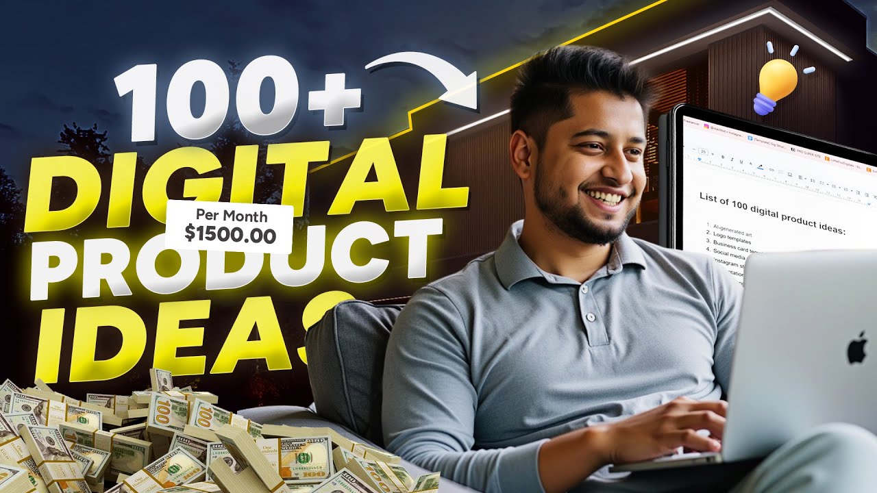 100 Profitable Digital Product Ideas to Sell Online | Make Money with ...