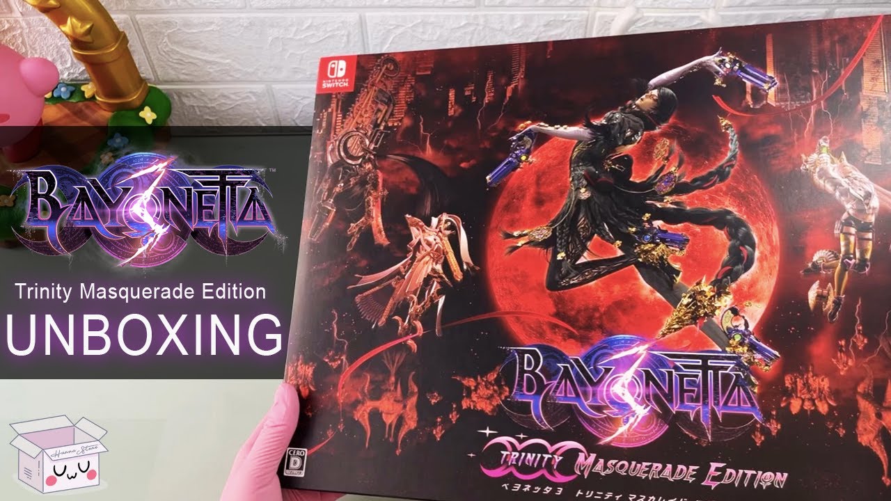 Bayonetta 3 Trinity Masquerade edition JAPAN VERSION [UNBOXING] - YouTube