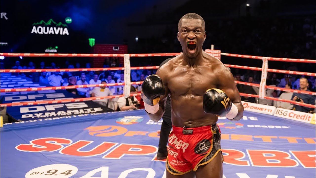 Andrei Leustean vs Brice Kombou - ISKA World Title - highlights - YouTube