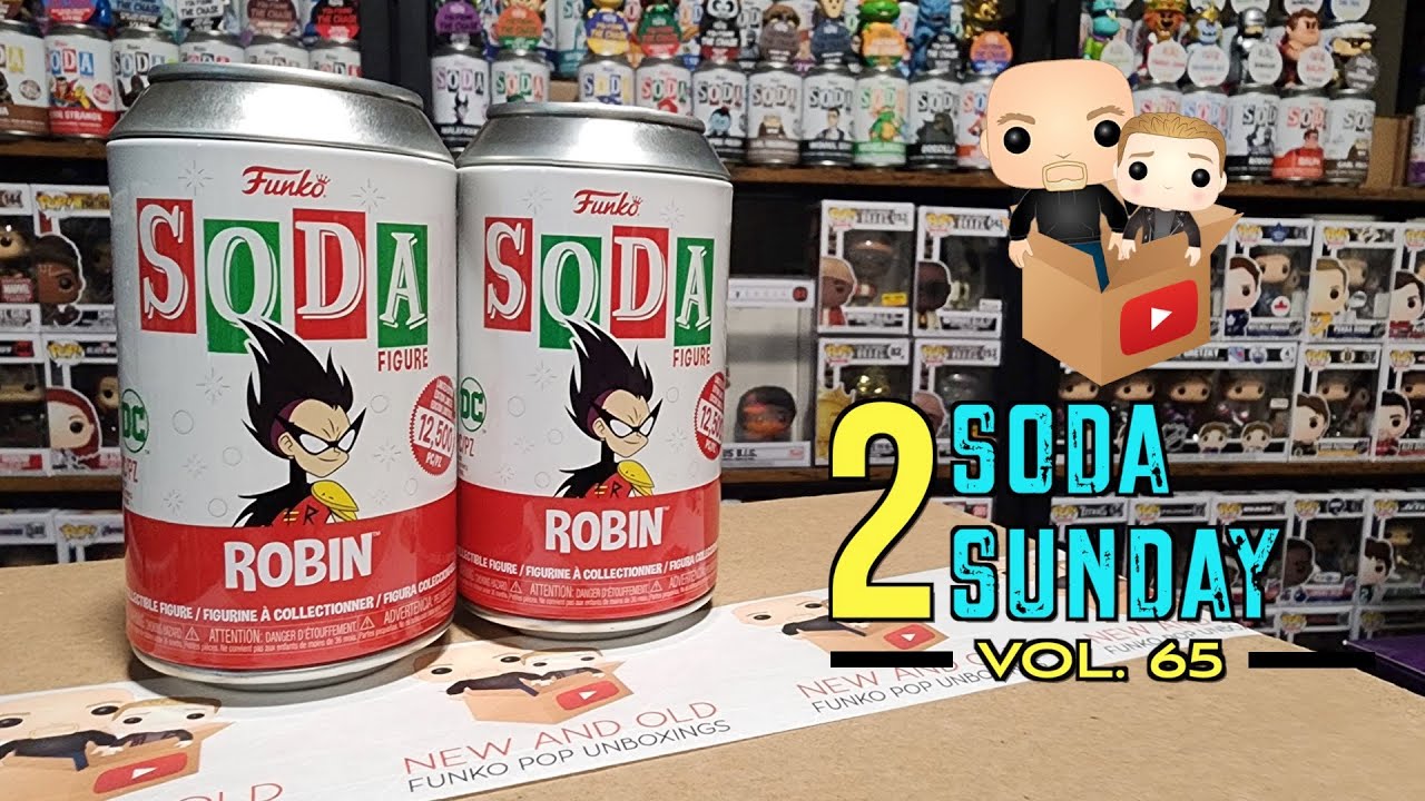 2 FUNKO SODA SUNDAY: Vol. 65 (Robin from Teen Titans Go!) - YouTube