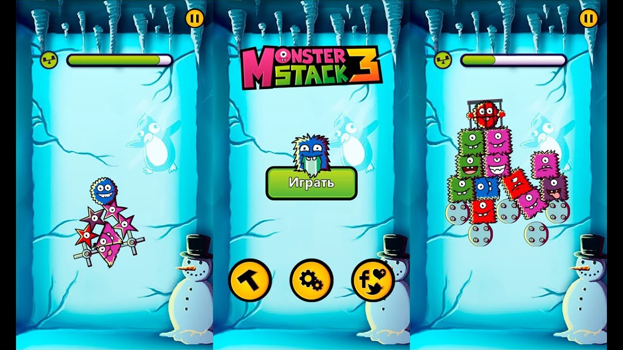 Monster Stack 3 HD для Windows Phone 8 - YouTube