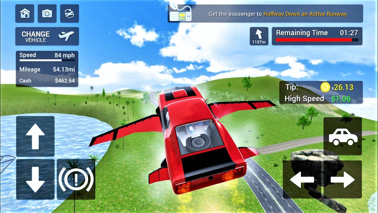 Flying Car Transport Simulator / New Car Unlocked - Best Car Games ...