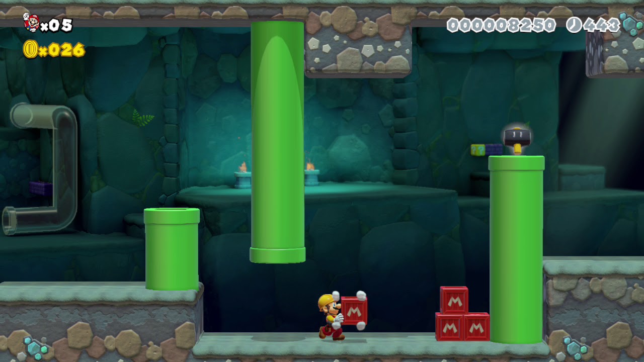 Super Mario Maker 2 - Nivel de Peach - ¡Adelante, Mario constructor ...