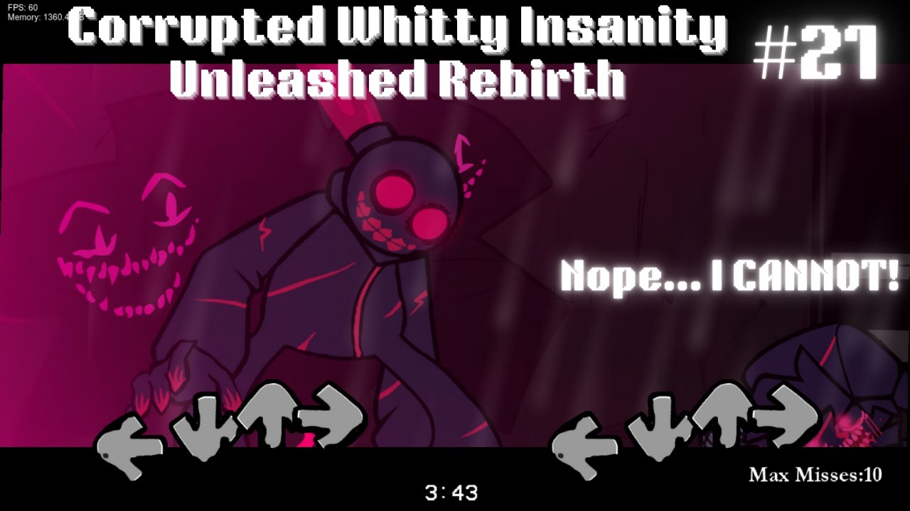 FNF Corrupted Whitty: Insanity Unleashed Rebirth - Why Am I Suffering ...