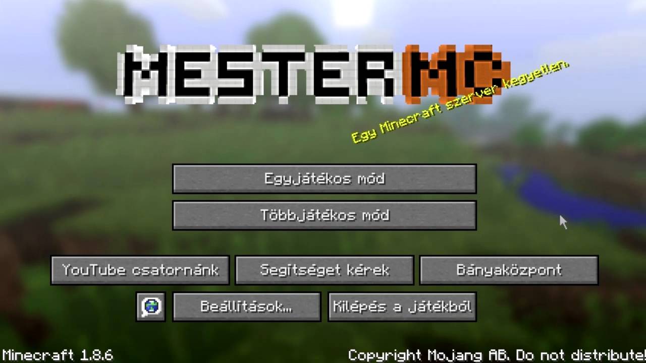 MesterMC 1.8.6 FPS növelés & LAGG csökentés - YouTube