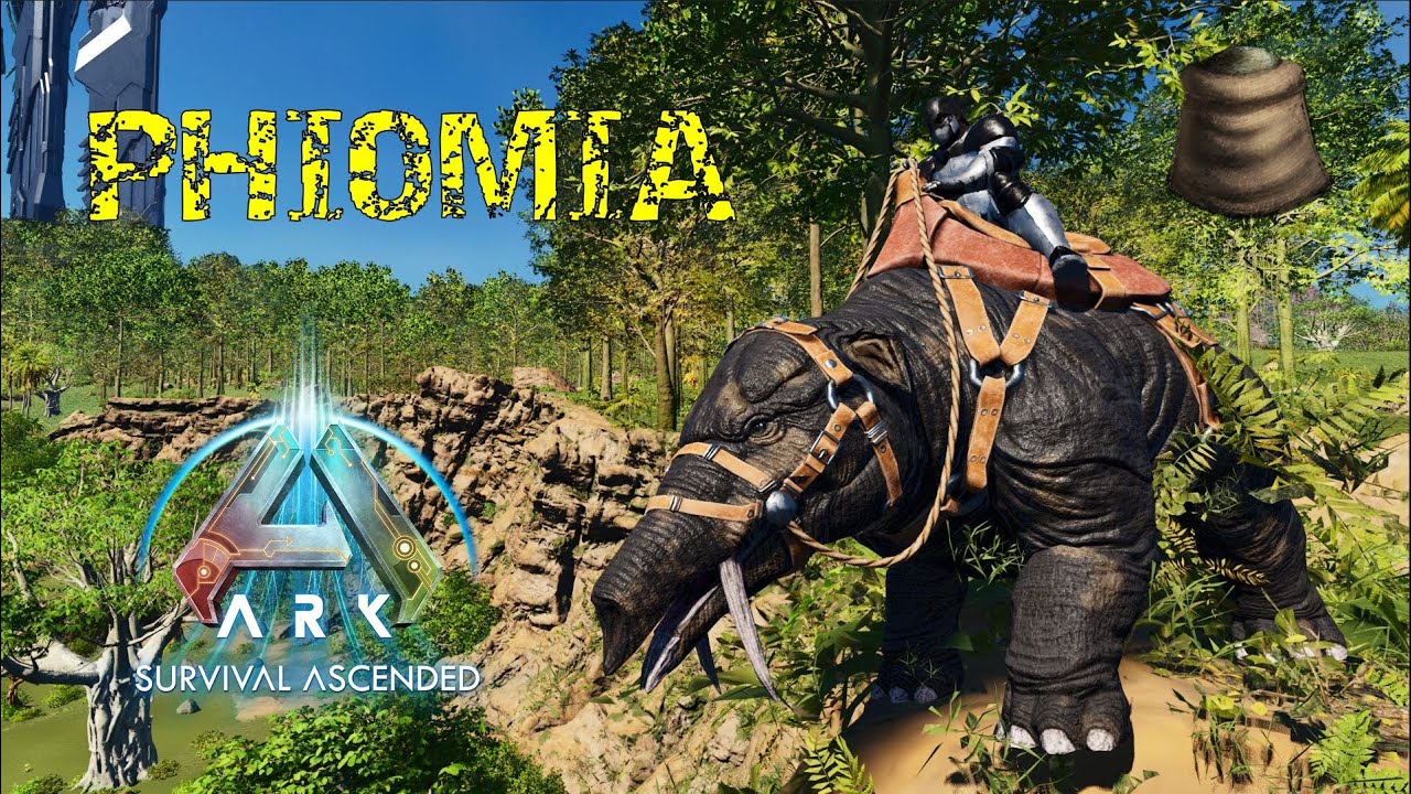 ¡COMO TAMEAR UN PHIOMIA! | ARK Survival Ascended - YouTube
