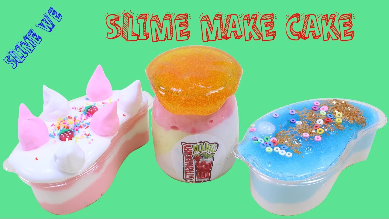 Theme SLIME MAKE CAKES ! Mixing Slime Together Creative - Slime ASMR ...