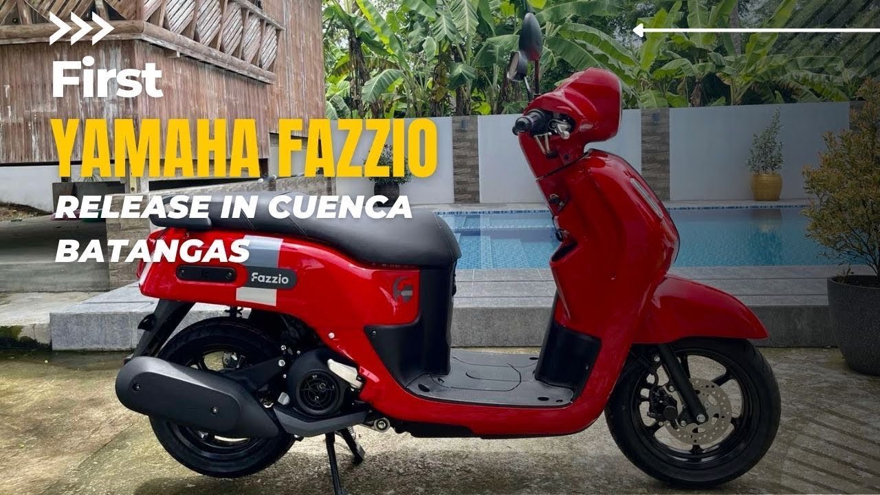 Yamaha Fazzio red color #fazzio - YouTube