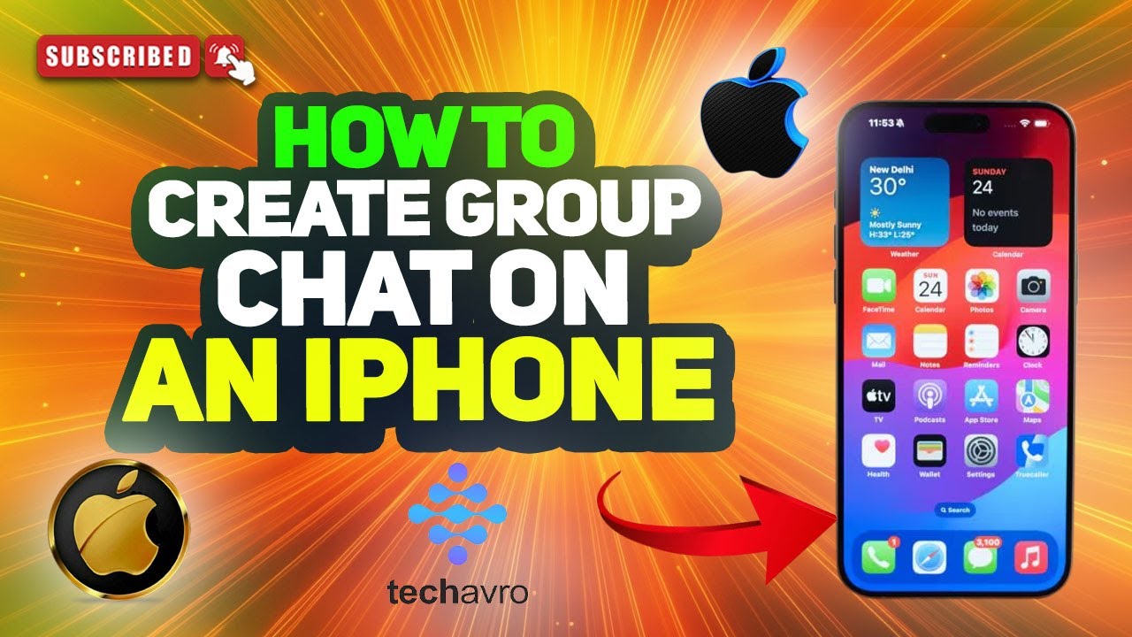 How To Create Group Chat On iPhone 2025 - YouTube