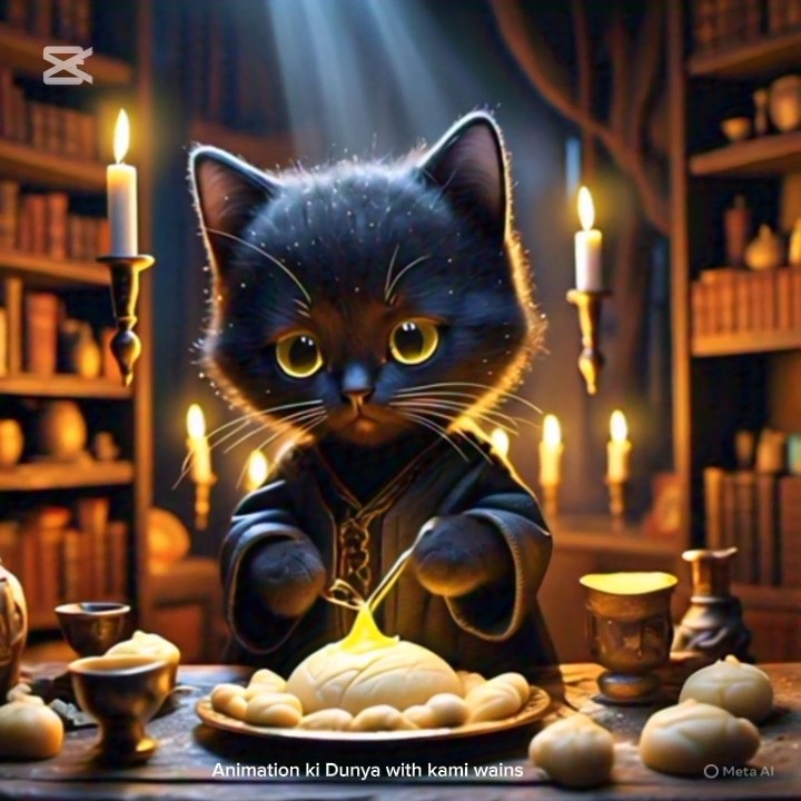 Cat making pasti#animation #cartoon #cat #viralreels #viralshort #cats ...
