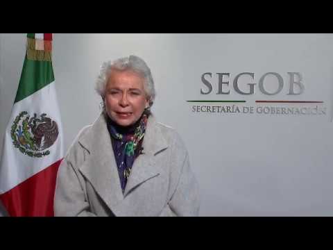 Mensaje de la secretaria de Gobernación durante el Tercer Encuentro Nacional de Enlaces del Banavim