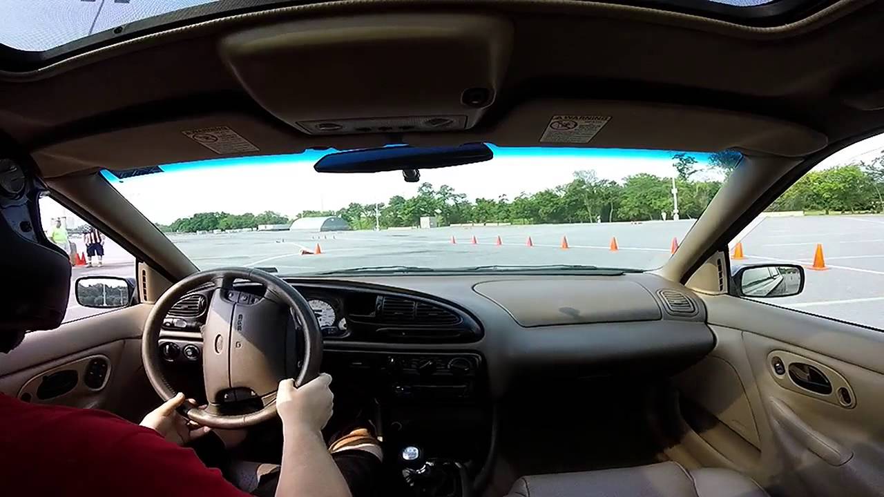SVT Contour autocross - YouTube
