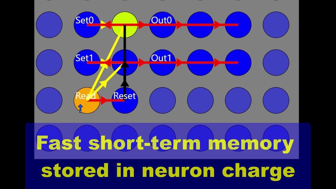 Short-Term Memory with Neurons in Brain Simulator II - YouTube