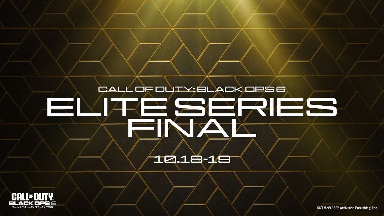【CoD:BO6】Elite Series Final DAY1 - YouTube