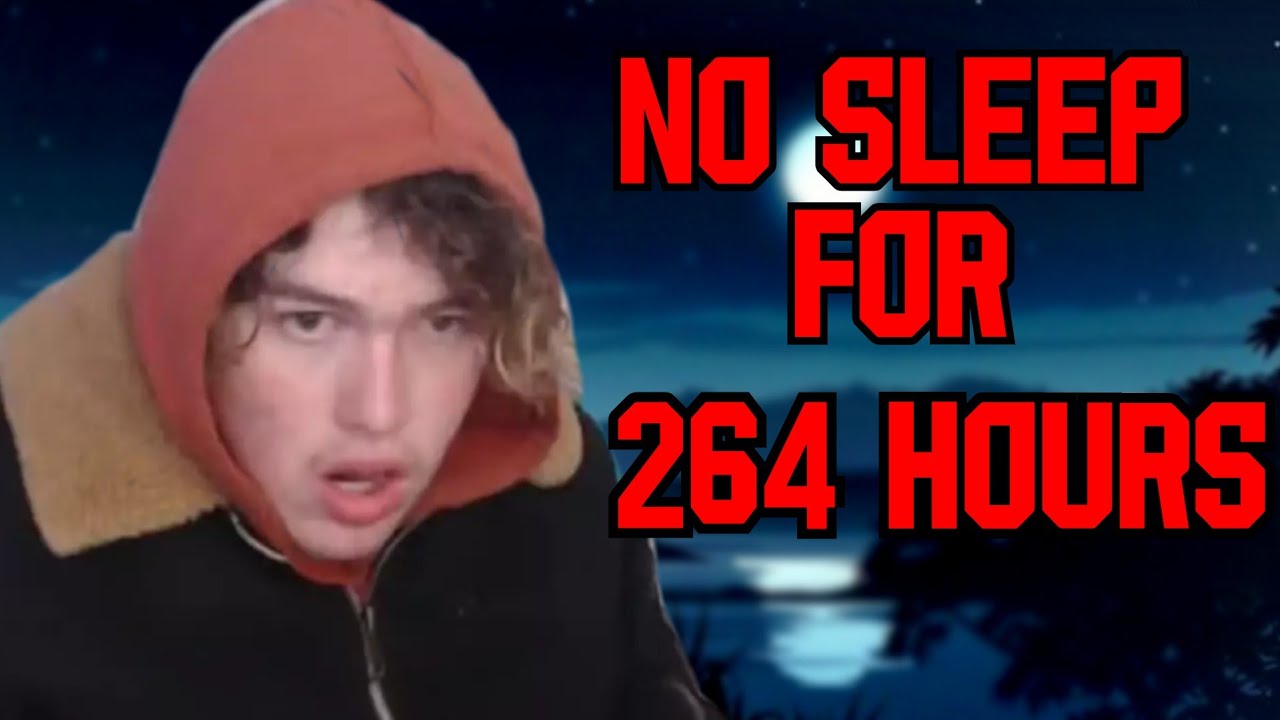 Streamer Stays Awake for 260+ Hours Straight - YouTube