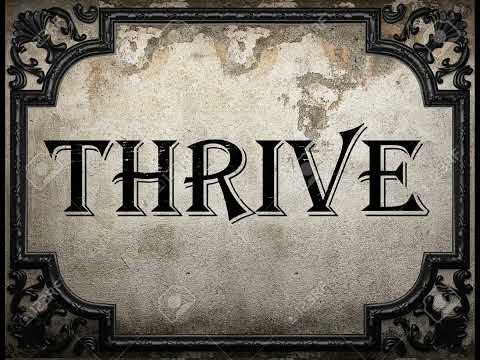 Thrive - Signs, Wonders & Miracles - YouTube