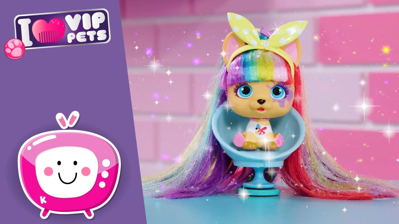 A EXPOSIÇÃO DA ALEXIA 🎨🌈 VIP PETS 🌈 Pentear é ousar! DESENHO INFANTIL ...