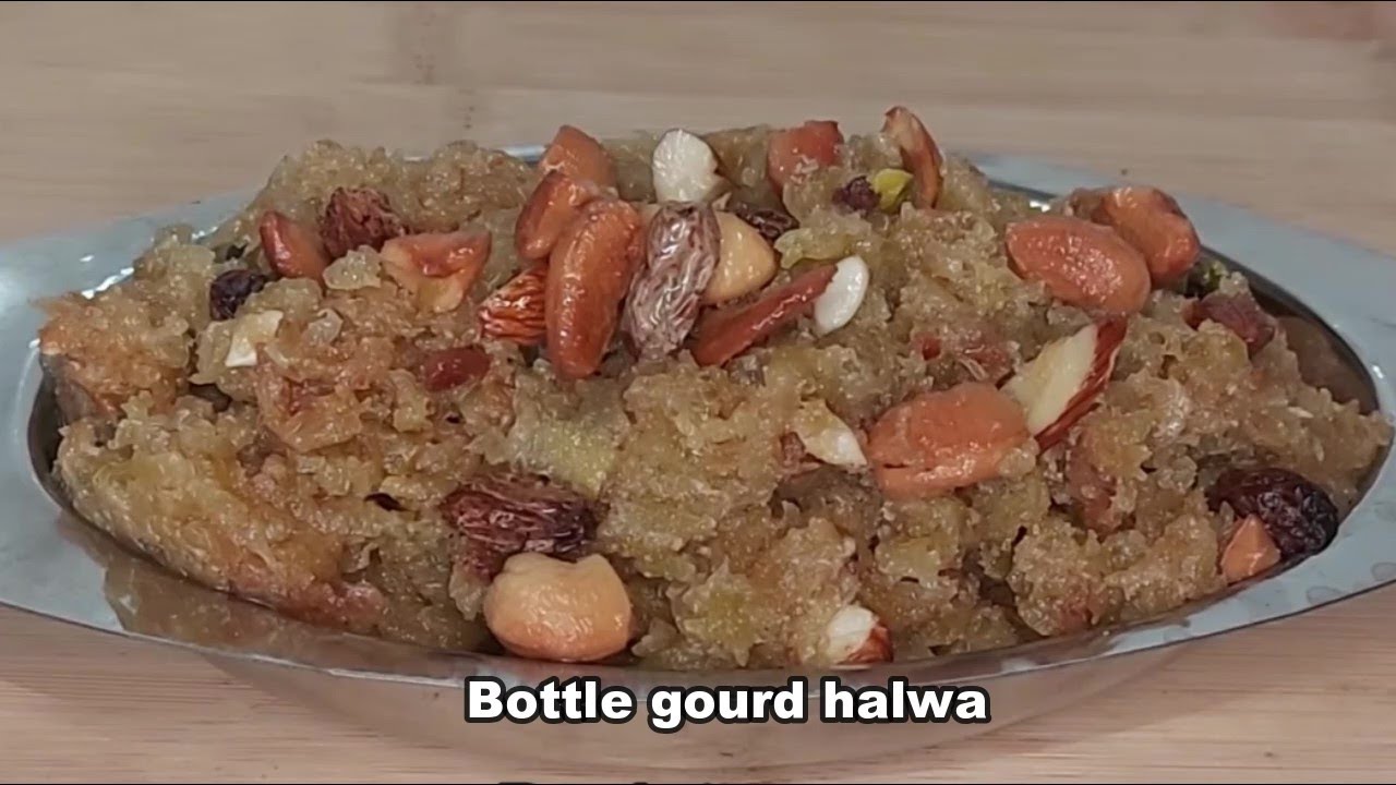 Bottle gourd halwa/sorakkai halwa recipe - YouTube