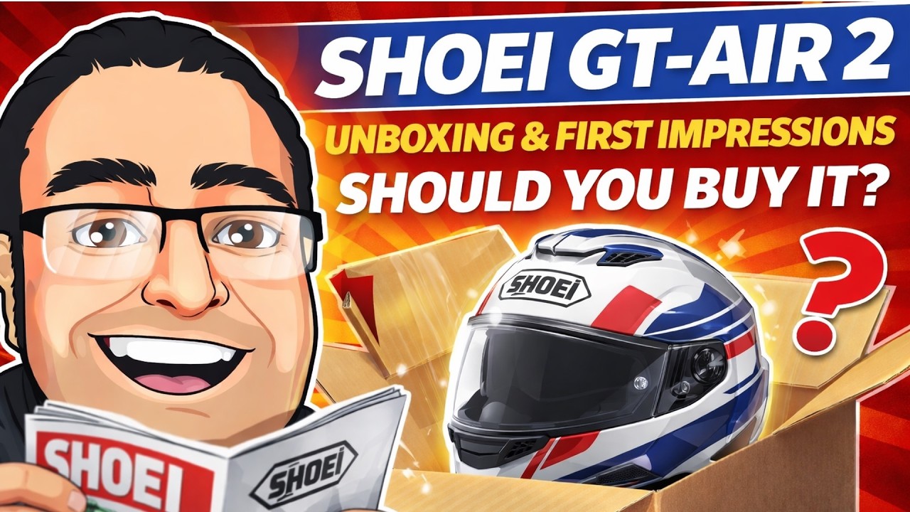 Shoei GT-Air 2 | Unboxing & First Impressions - YouTube