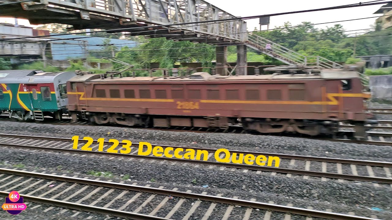 [4K | ULTRA HD] Brown WCAM2 With Queen of CR | #IndianRailways #Railfan ...