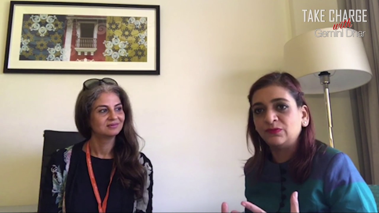Mala Mansukhani with Take Charge Expert and Author Gemini Dhar - YouTube