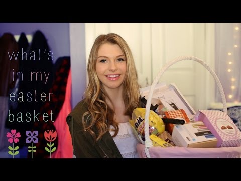 WHAT'S IN MY EASTER BASKET?! - YouTube