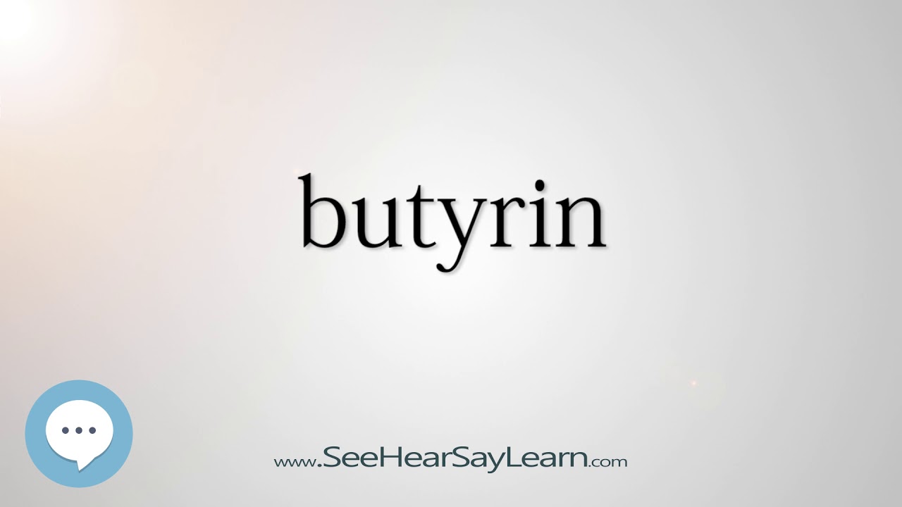 butyrin - YouTube