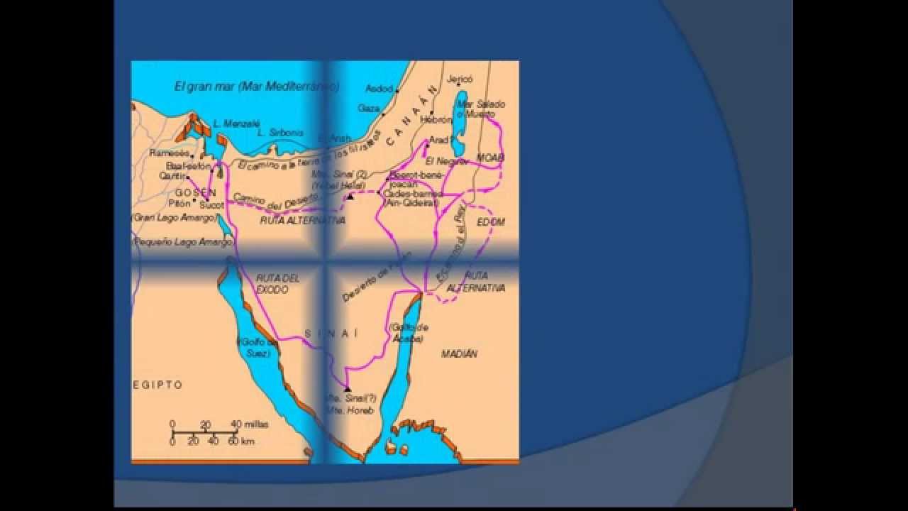 La ruta del Éxodo - YouTube